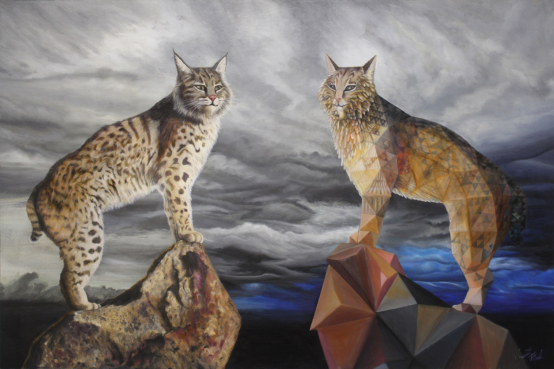 Paintings: Iterations - Vincent Fink