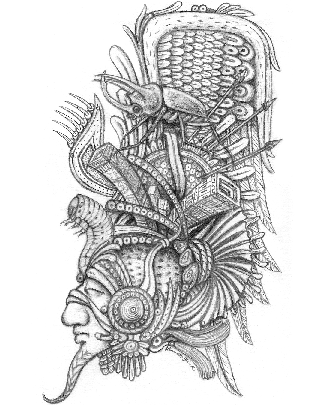 #Drawings - Vincent Fink